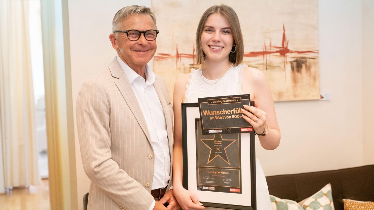 Lehrling des Monats: Marlena Bechtold (Juni 2024) - LBS 2